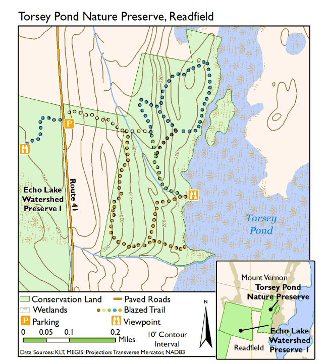 Torsey Pond Nature Preserve — Maine by Foot