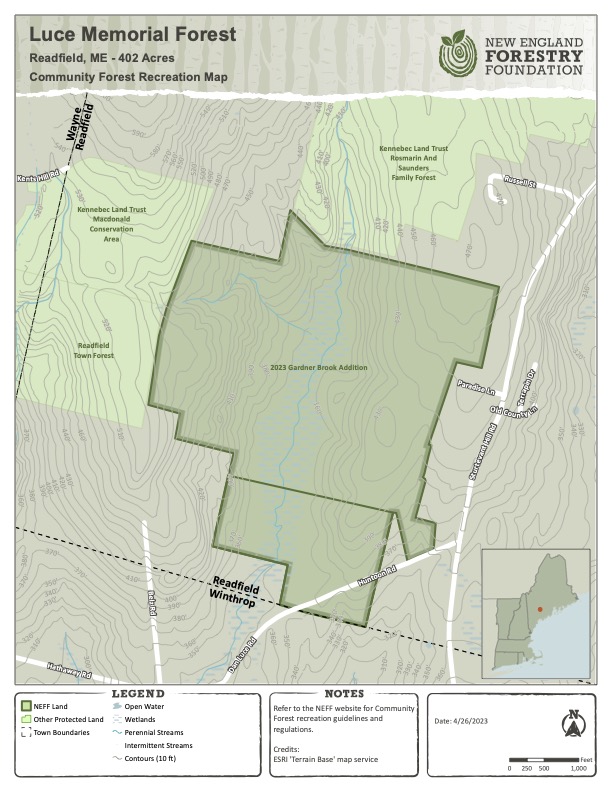 Macdonald Woods Conservation Area and Readfield Town Forest — Maine by Foot