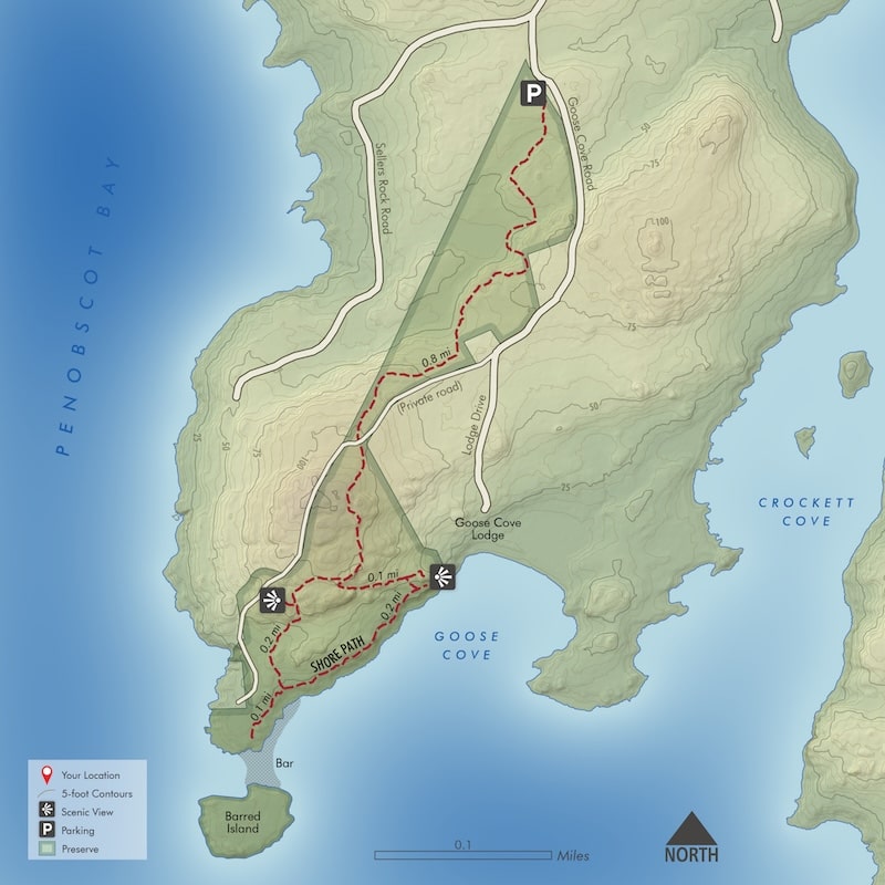 Barred Island Preserve — Maine by Foot