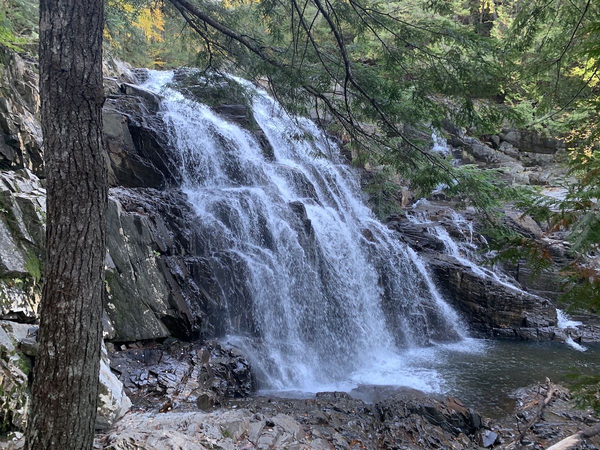 Houston Brook Falls, Bingham - Maine by Foot