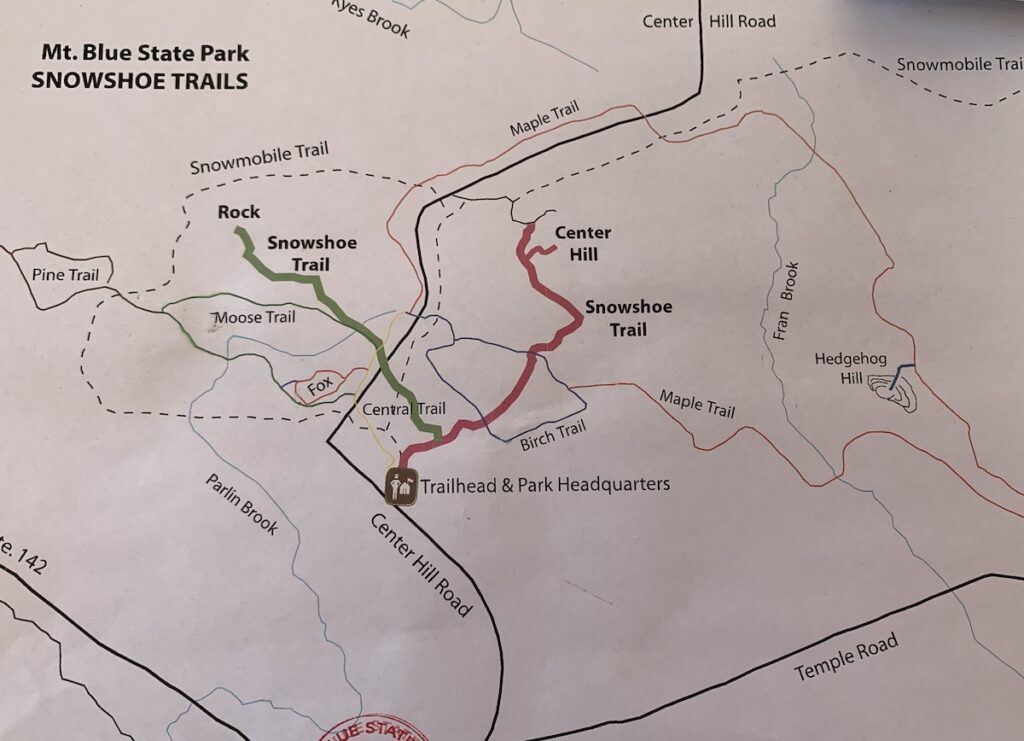 Mt. Blue State Park Ski and Snowshoe Trails — Maine by Foot