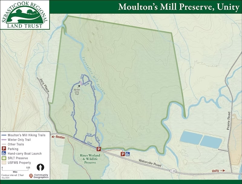 Moulton's Mill Preserve — Maine by Foot