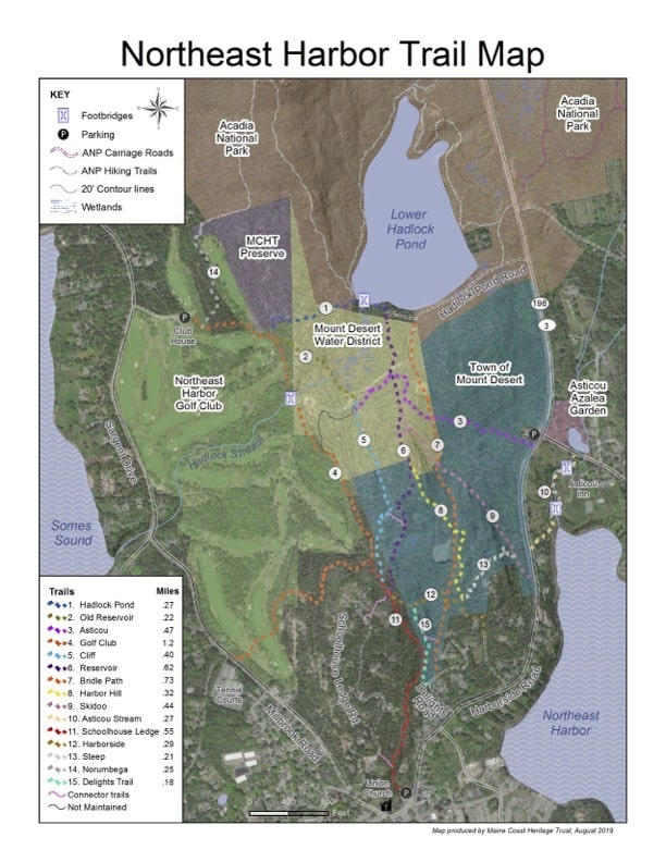 Northeast Harbor Trails — Maine by Foot