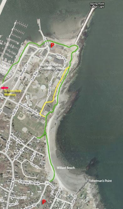 Spring Point Shoreway — Maine by Foot