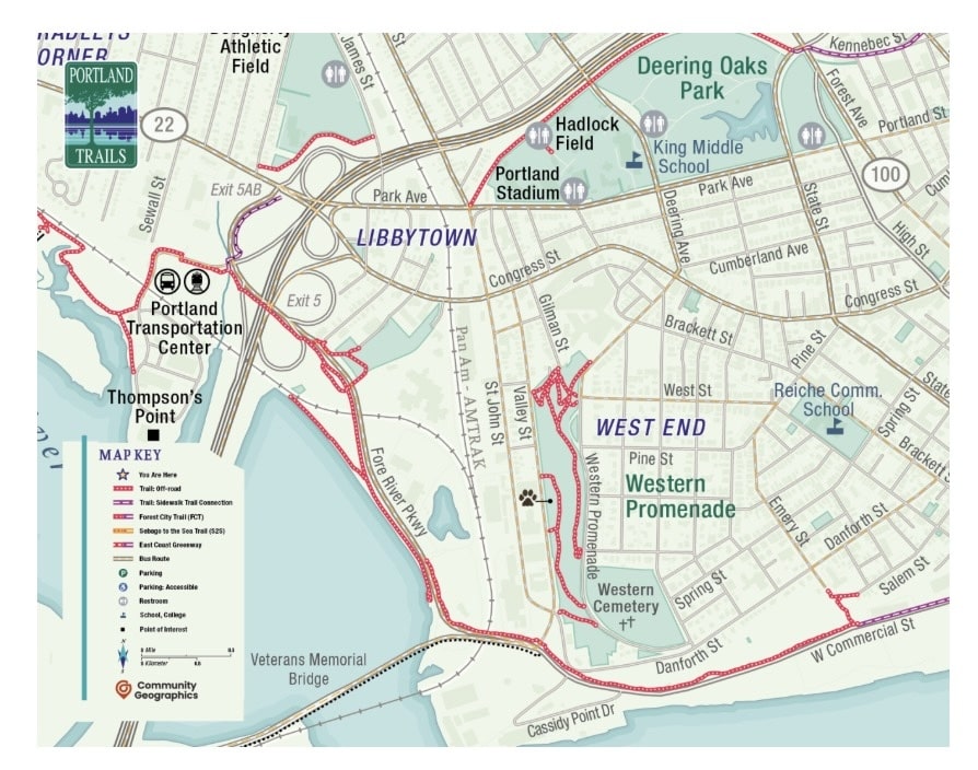 Fore River Parkway Trail — Maine by Foot